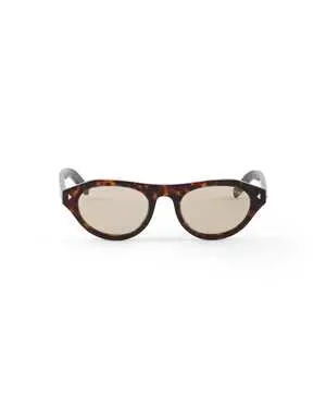 PRADA Sunglasses With Metal Plaque