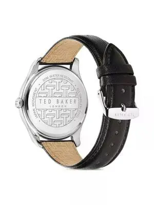 Ted Baker London 40mm Watch With Leather Strap