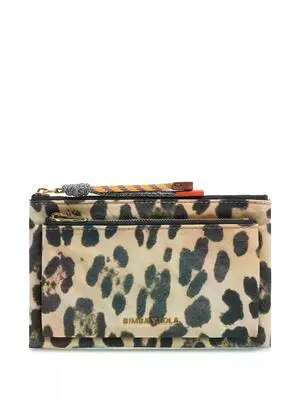Bimba Y Lola Leopard-print Wallet - Neutrals