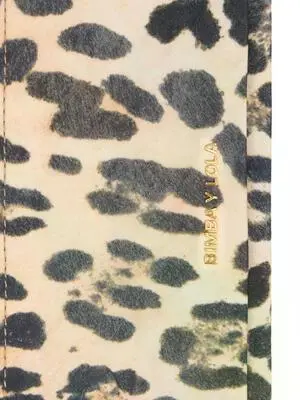 Bimba Y Lola Leopard-print Wallet