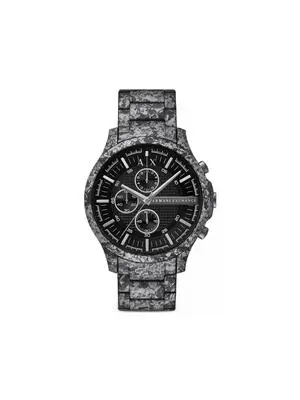 Armani Exchange 46mm Chronograph Watch - Black