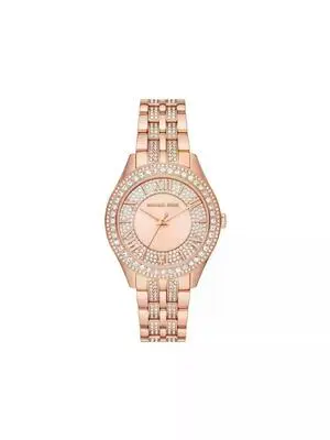 Michael Kors 38mm Harlowe Timepiece - Pink