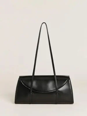 REFORMATION Elena Shoulder Bag - Black