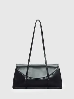 REFORMATION Elena Shoulder Bag - Black
