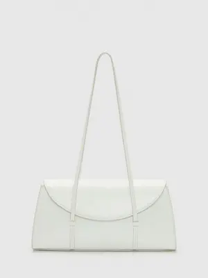 REFORMATION Elena Shoulder Bag - Ivory