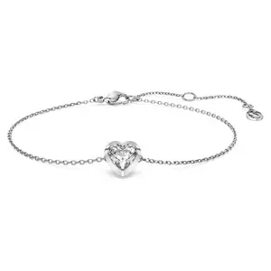 SWAROVSKI Eternity Heart Bracelet - White