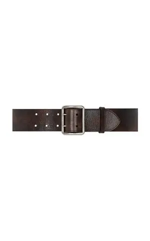 RALPH LAUREN Double Prong Leather Belt