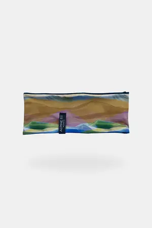 ALPINE FIT Merino Wool Lined Headband Grasslands