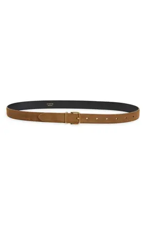 Vince Suede Belt - Elmwood