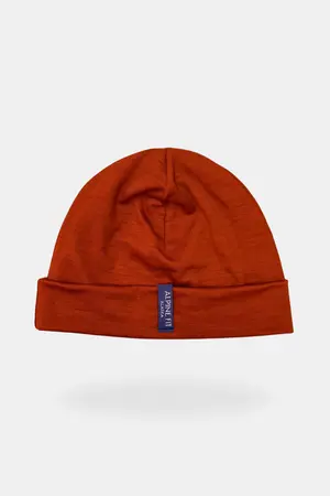 ALPINE FIT Nordic Anywhere Merino Wool Beanie - Rust