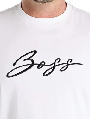 BOSS Big & Tall Thompson Script T-shirt