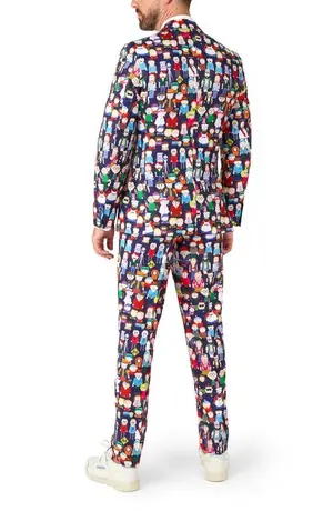 Opposuits X Slim Fit Two-piece Suit & Tie Set