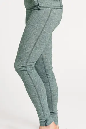 ALPINE FIT Base Layer Bottoms - Winter Moss Green