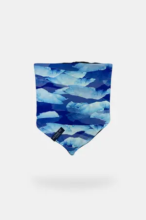 ALPINE FIT Mountain V Fleece Neck Warmer Glacial