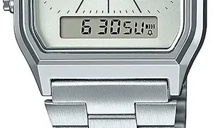 Casio Vintage Analog/digital Bracelet Watch - Silver