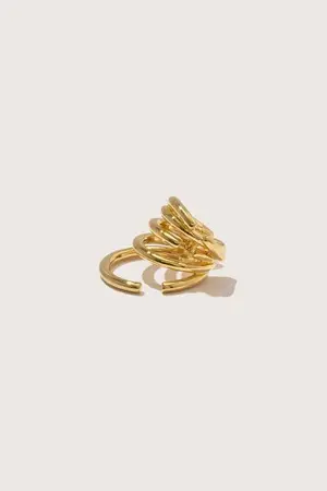 OTIUMBERG 14kt Gold Vermeil Chaos Ear Cuff - Yellow Toned Gold