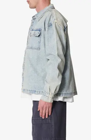 Mnml Denim Shirt Jacket