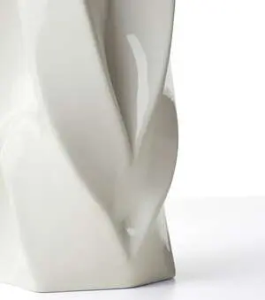 ZAHA HADID DESIGN Braid Tall Vase - White