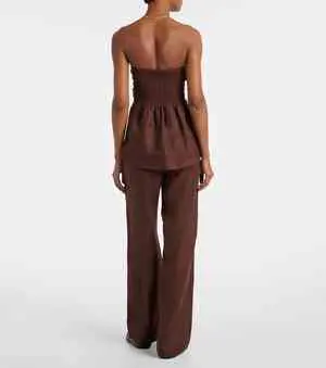 Faithfull The Brand Caen Linen Top