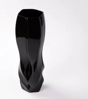 ZAHA HADID DESIGN Braid Medium Vase - Black