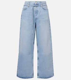 AGOLDE Emmi Wide-leg Jeans - Blue