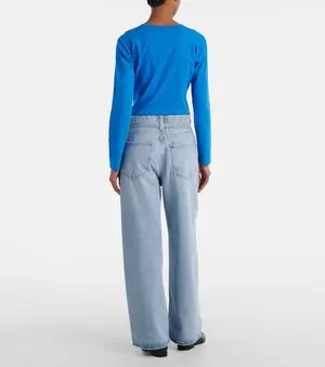 AGOLDE Emmi Wide-leg Jeans - Blue