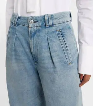 Citizens Of Humanity Cara Twill Cropped Wide-leg Pants