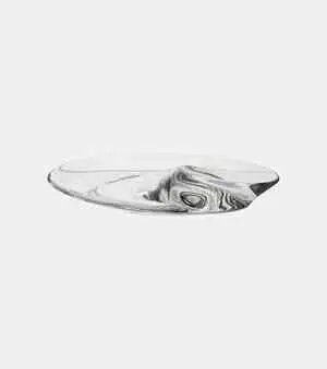 ZAHA HADID DESIGN Swirl Crystal Bowl - Transparent