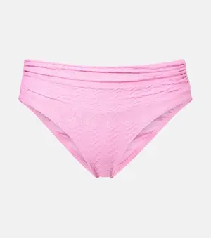 Melissa Odabash Bel Air Chevron Bikini Bottom - Pink