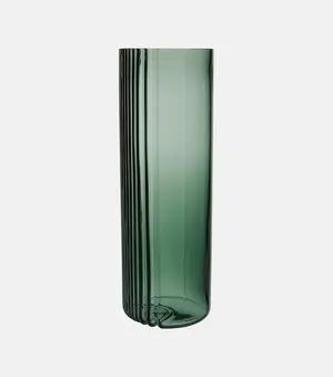 ZAHA HADID DESIGN Pulse Glass Vase - Green