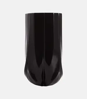 ZAHA HADID DESIGN Braid Small Vase - Black