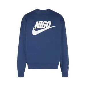 Nike X Nigo Nrg Fleece Crew Sweatshirt - Blue