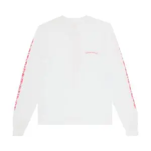 Chrome Hearts Made In Hollywood Long-sleeve Tee /pink - White