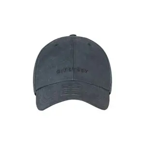 Givenchy Curved Logo Cap - Black