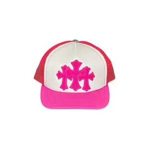 Chrome Hearts Cemetery Trucker Cap - Pink