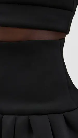 Black Halo Pamina 2-piece Mini Dress - Black