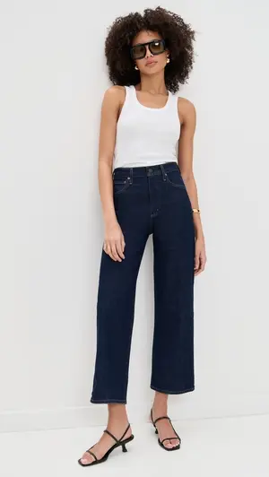 AGOLDE Ren High-rise Wide-leg Jeans - Reissue