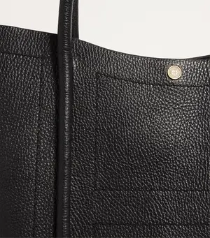 Harrods Large Pebbled Leather Tote Bag