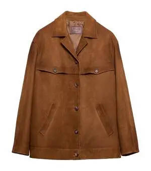Prada Lambskin Suede Jacket