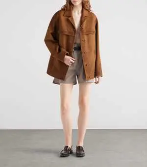 Prada Lambskin Suede Jacket