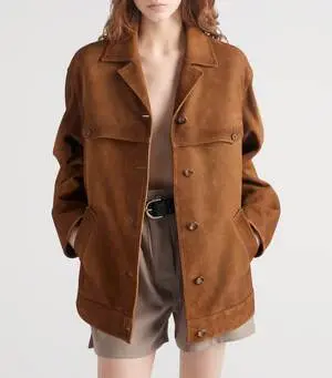 Prada Lambskin Suede Jacket