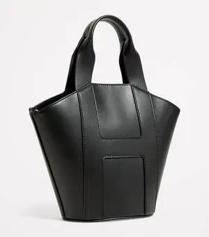 Harrods Leather Tote Bag