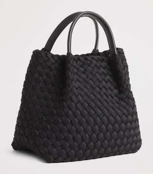 Harrods Mini Woven Neoprene Tote Bag