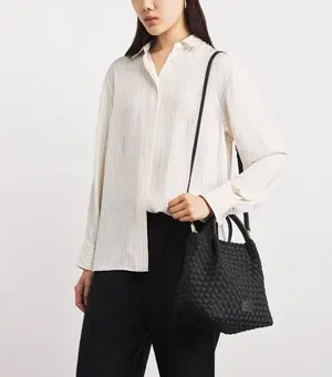 Harrods Mini Woven Neoprene Tote Bag