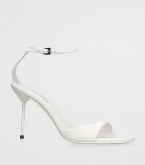 Paris Texas Leather Lidia 90 Sandals - White