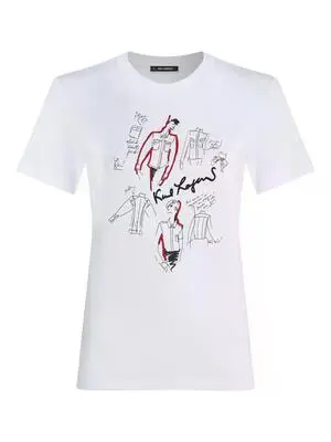 Karl Lagerfeld Graphic Print T-shirt