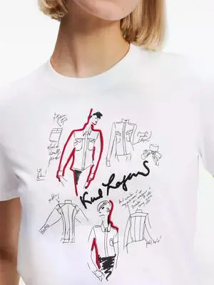 Karl Lagerfeld Graphic Print T-shirt