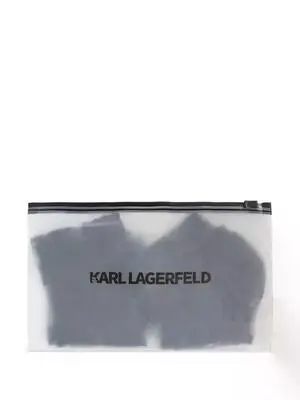 Karl Lagerfeld Monogram Mesh Socks
