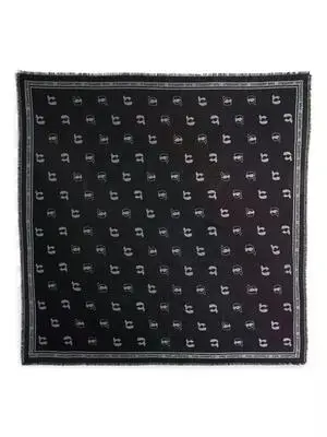 Karl Lagerfeld Logo Scarves For Women