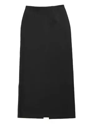 Auralee High-waisted Midi Skirt